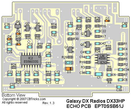 Galaxy Radios DX33HP Service Manual