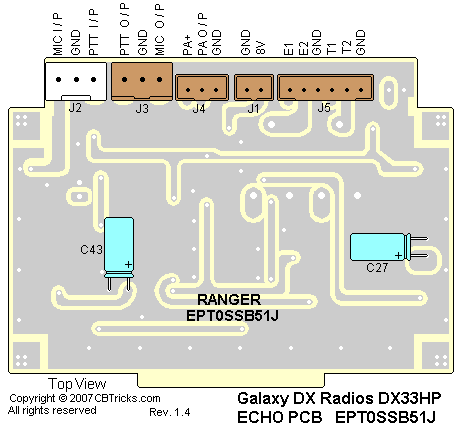 Galaxy Radios DX33HP Service Manual