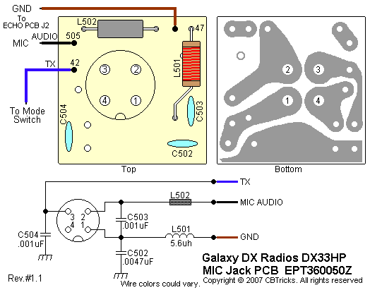 Galaxy Radios DX33HP Service Manual