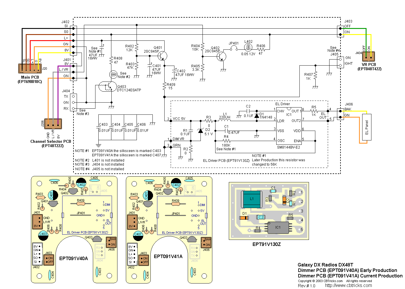 Galaxy Radios DX48T Service Manual