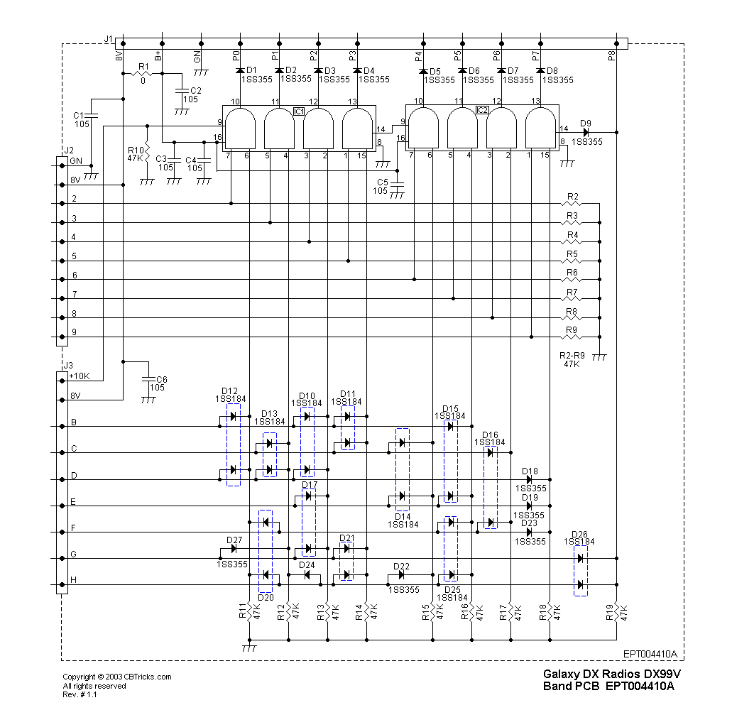 Galaxy DX Radios DX99V Service Manual
